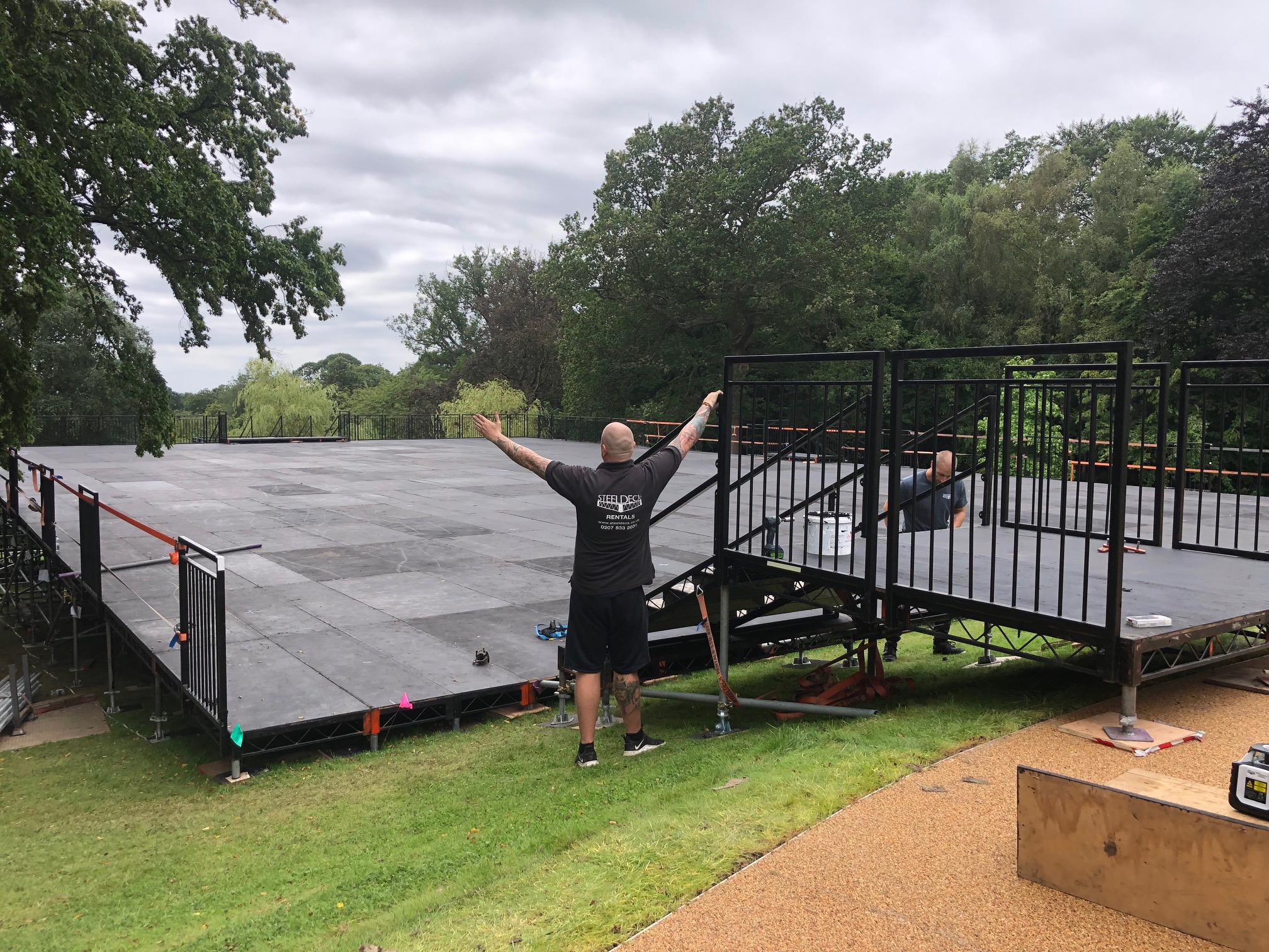 Stage & Catwalk Hire | What We Do | Steeldeck